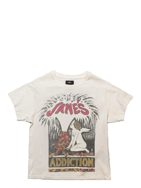 OTHER UK Jane's Addiction Xxx Vintage Band T-shirt - White