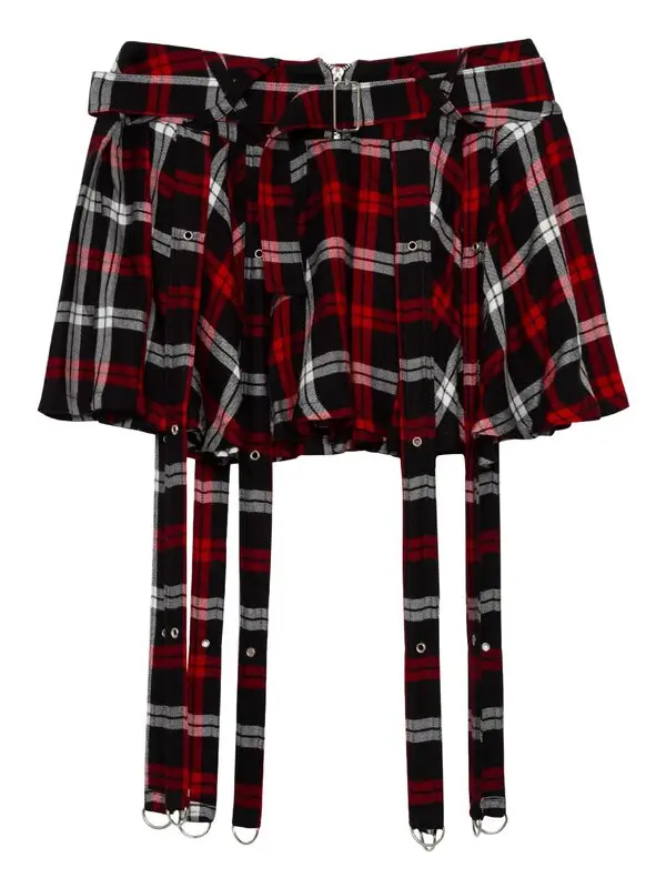 PALOMA LIRA Schoolgirl Skirt - Red