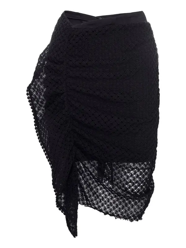 LAHIVE Elle Lace Skirt - Black