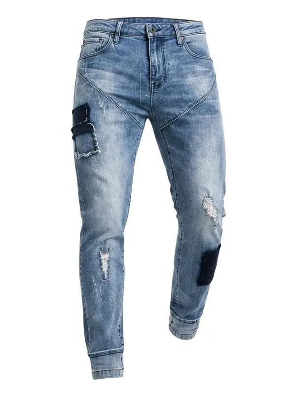 Chuks Collins Act Self Light Denim Diffusion Collection Tasou The Athletic Side Of Us - Blue