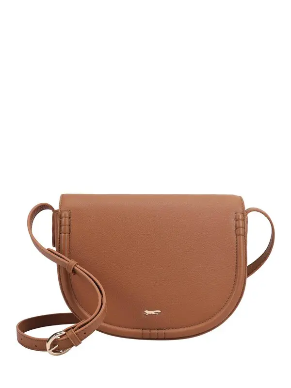 PAUL COSTELLOE Saima Leather Crossbody Bag Chipmunk - Brown