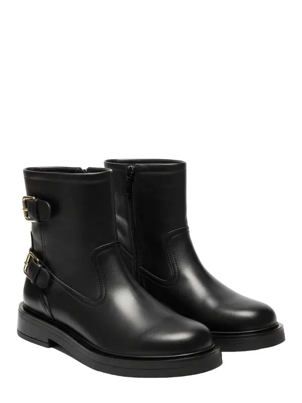 BY VIRGO Opus Handcrafted Leather Boot - Black