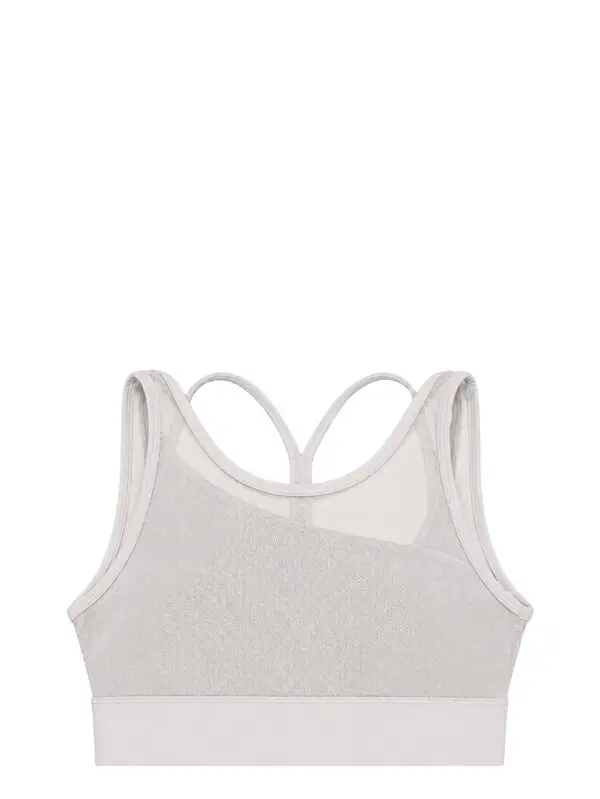 ALTRA VOLTA Cross-back Top Frost White - Grey
