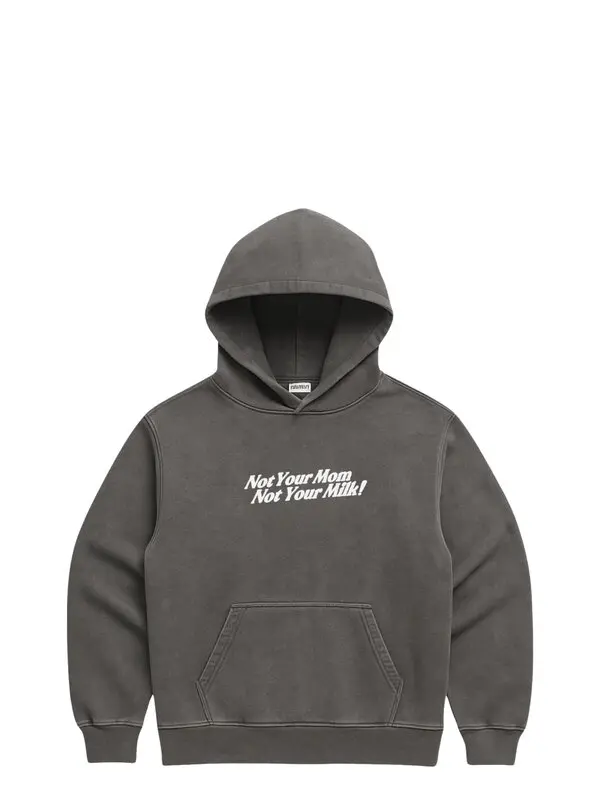 DONT EAT THE HOMIES Not Your Milk Hoodie - Black