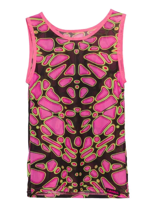 PALOMA LIRA Volt Web Armor Tank Top - Pink