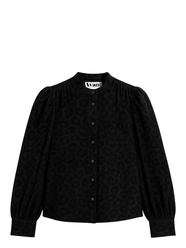 AVANI APPAREL Hortensia Blouse - Black