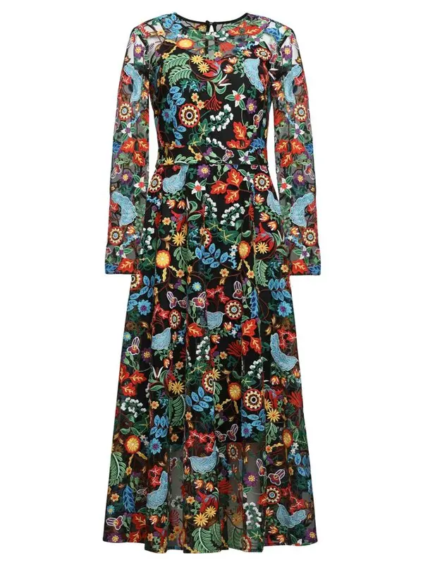 MATSOUR'I Midi Dress Jolin - Black