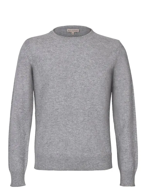 ANSE VICTORIN Olivia Cashmere Pullover - Grey