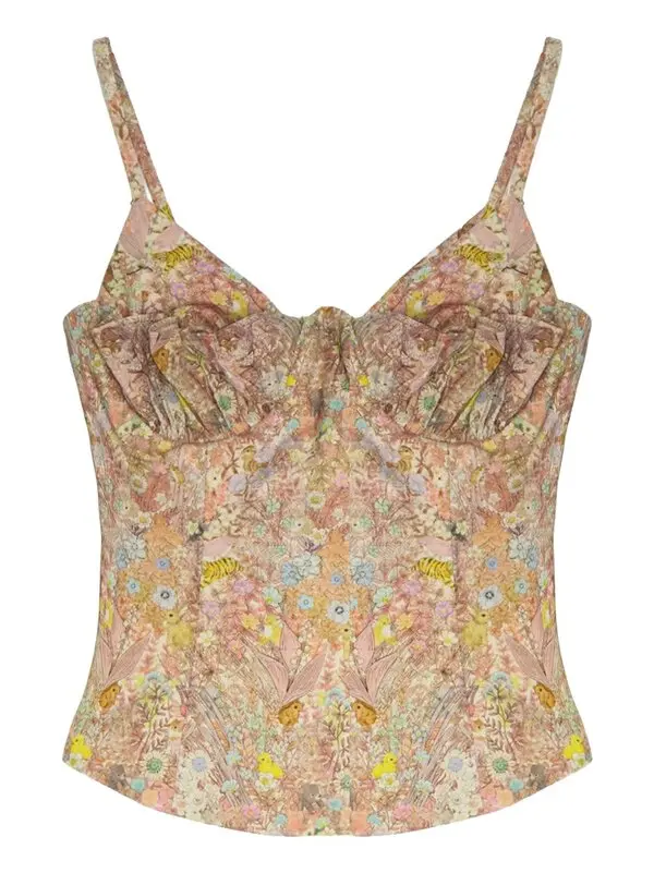 28NATELIER Cinched & Giggles Corset - Pink