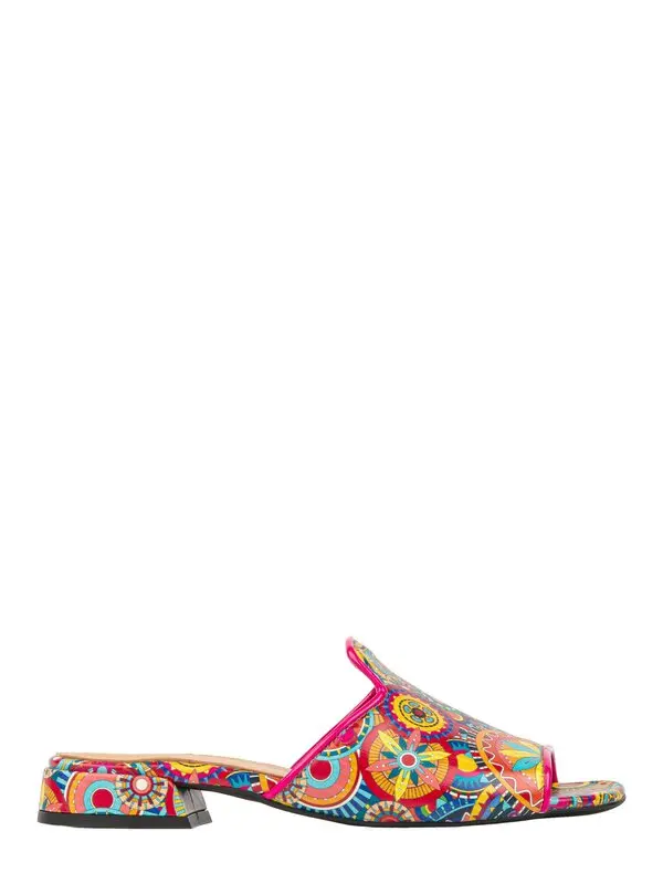EMBASSY LONDON USA South Beach Signature Print - Pink