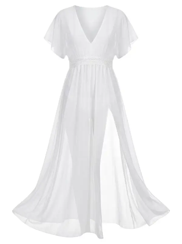 GLAM ON YOU Celeste Dress - White