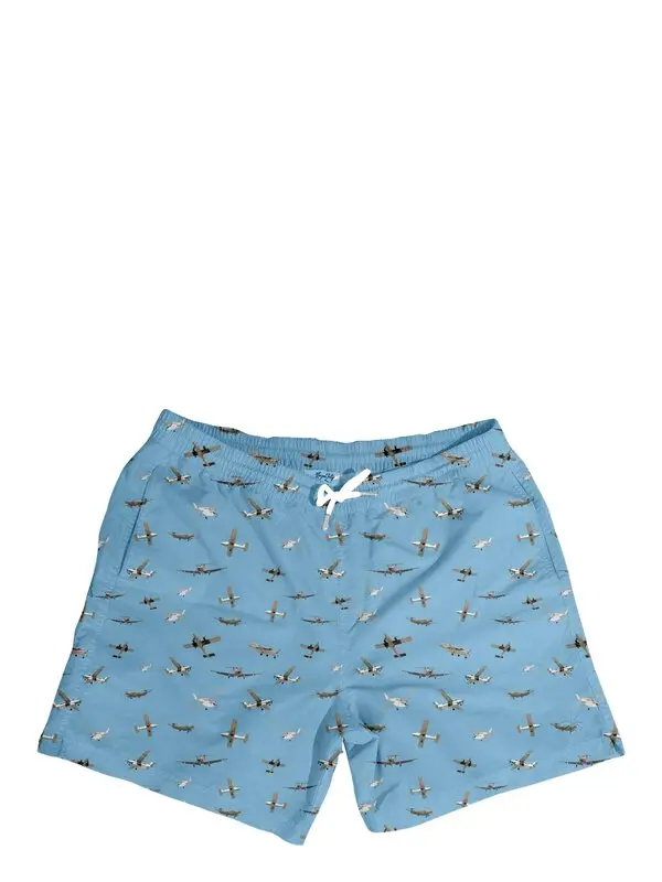 Jacques Zolty Kai Swimwear Planes Sky - Blue