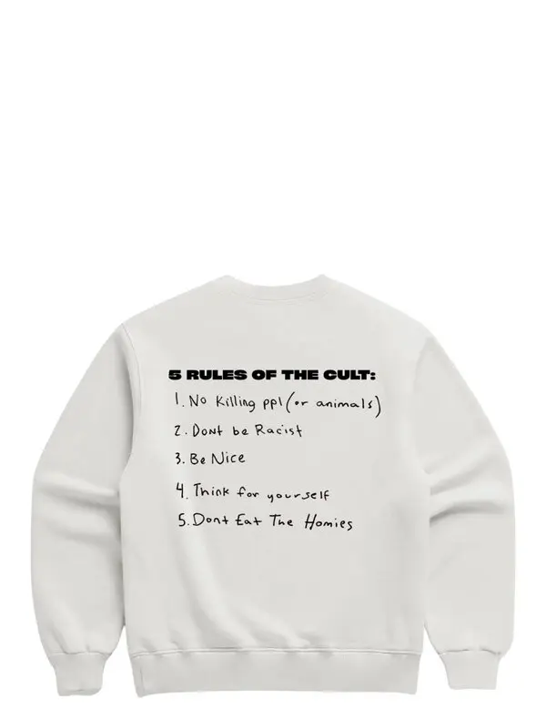 DONT EAT THE HOMIES Rules Of The Cult Crew - Grey