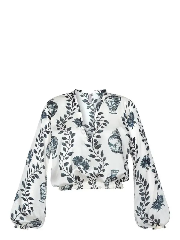 AGUACLARA Dynastie Blouse - Blue