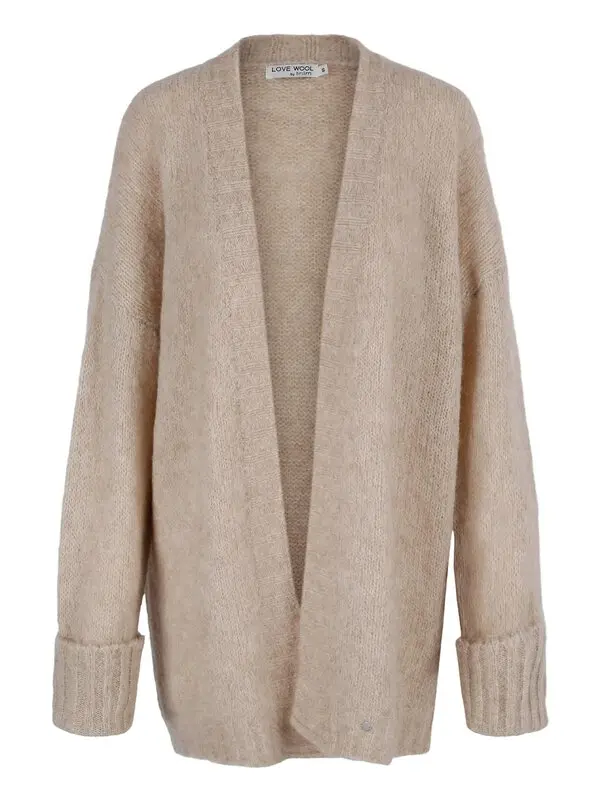 TIRILLM Neutrals "cessa" Long Cardigan Light - Beige