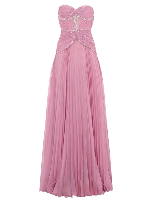 TUBA ERGIN Candice Maxi Dress - Pink