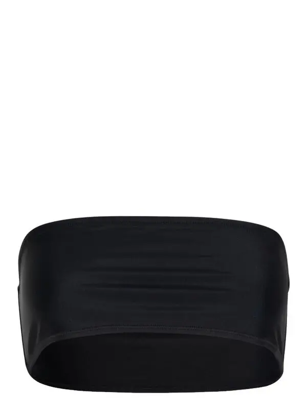 CIRCULAR PATH Bandeau Top - Black