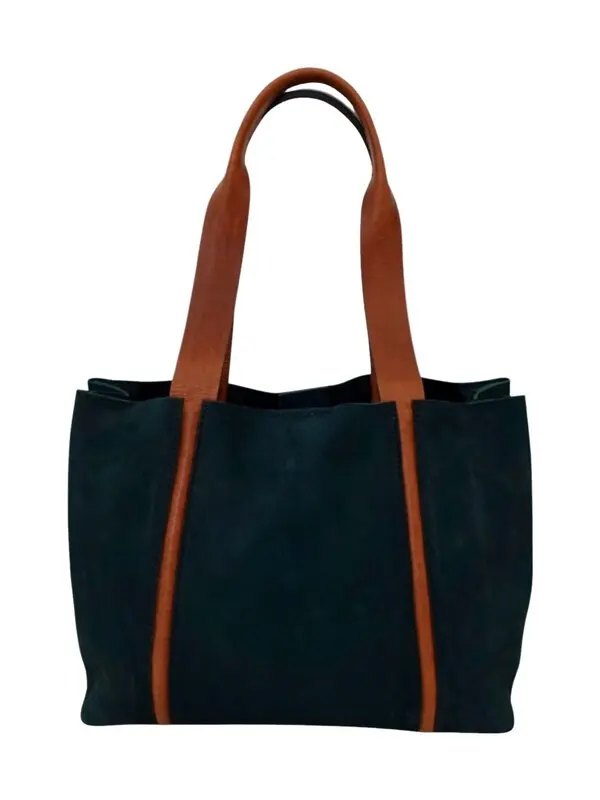 LAUREN REED CO Paloma Tote Bag Navy Nubuck - Blue
