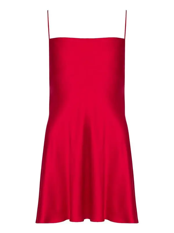 ROSES ARE RED The Mini Slipdress Fuchsia - Pink