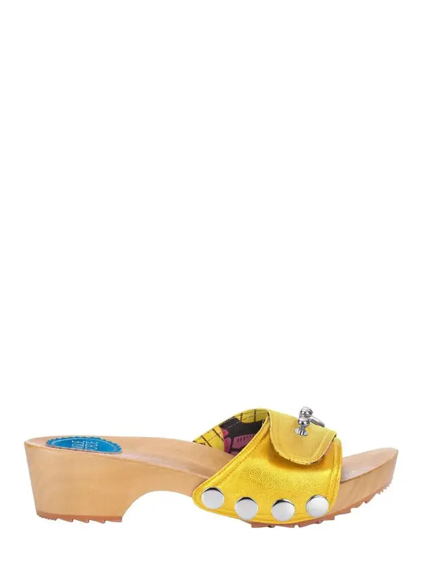 Nique Forde Sunset Lucille Sandals - Yellow