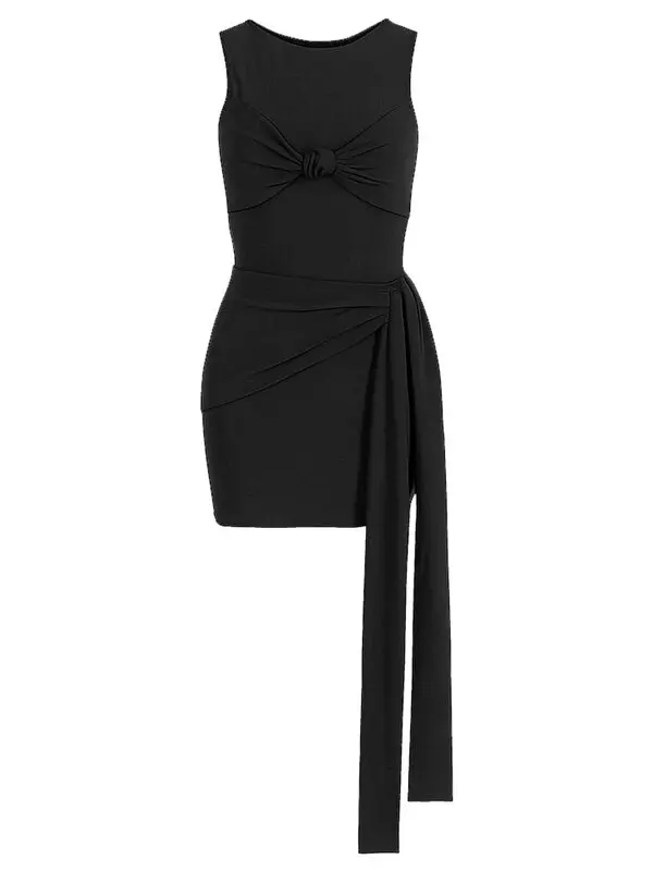 MAISON DE GALA Clara Mini Dress - Black