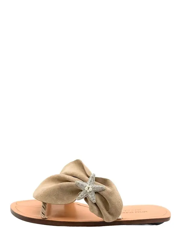 MYYAZ Neutrals Folia Sandal - Beige