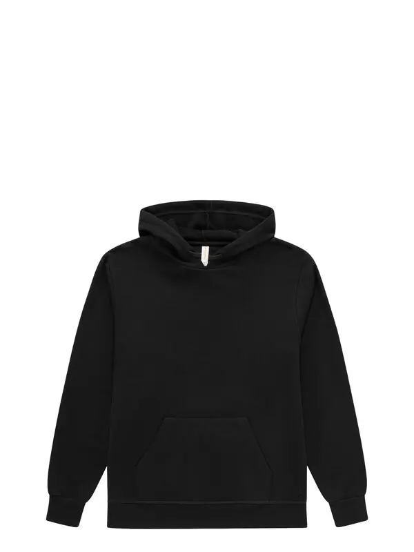 KNOWN SUPPLY 100% Organic Cotton Fleece Hoodie - Black