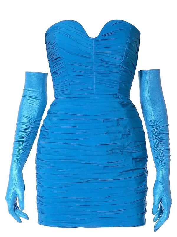 AGGI BY HALEWSKI Diva Dress - Blue