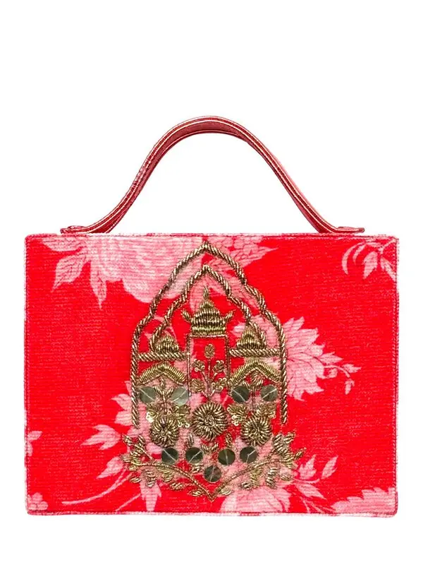 SIMITRI Palace Briefcase Bag - Red