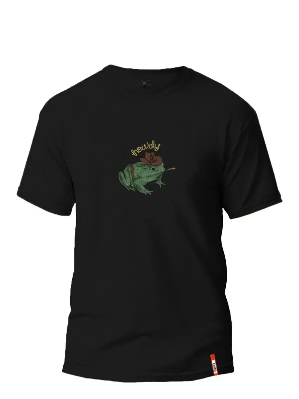 EIGHT X Howdy Graphic T-shirt - Black