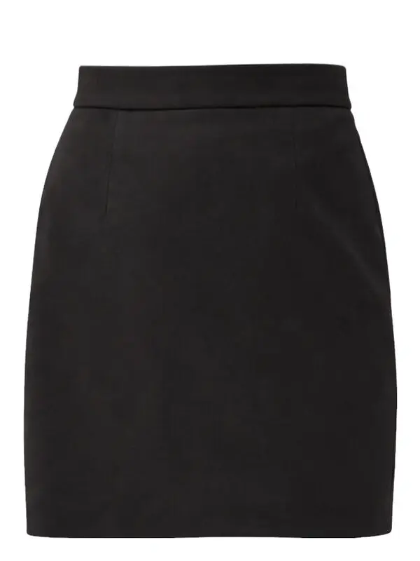 EXQUISE Braxton Mini Skirt - Black