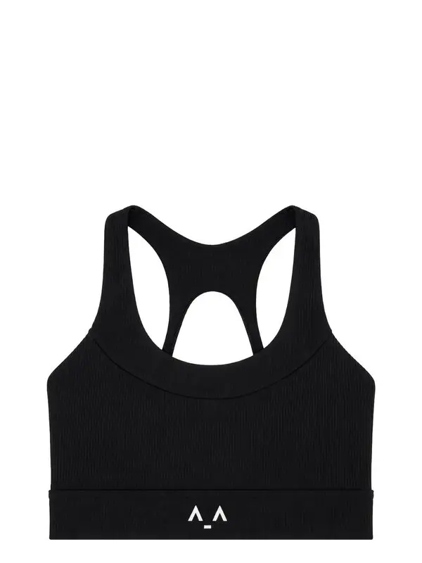 ALTRA VOLTA Rib Sculpting Racerback Top - Black
