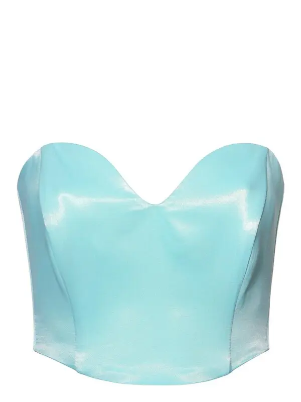 AGGI BY HALEWSKI Lara How Am I Corset - Blue