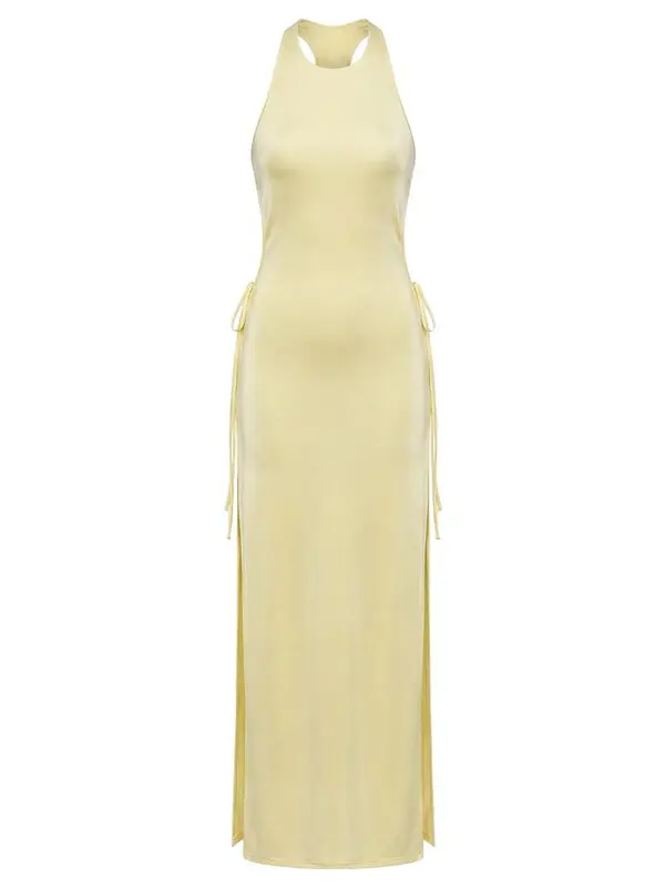 KHELA THE LABEL All Eyes Dress In Butter - Yellow