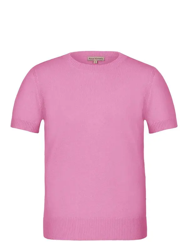 ANSE VICTORIN Camilla Cashmere Pullover - Pink