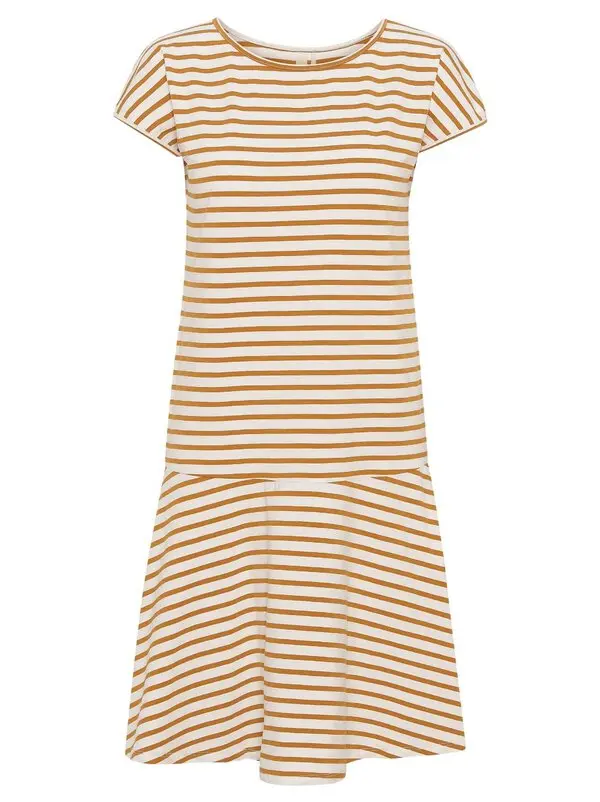 GROBUND The Marianne Dress The One With En Stripes - Gold
