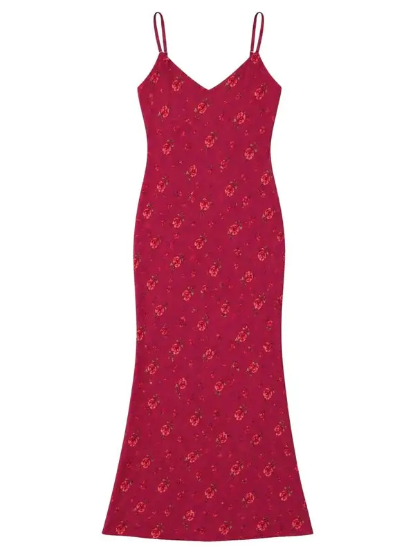 AVANI APPAREL Dress Jade Raspberry - Red
