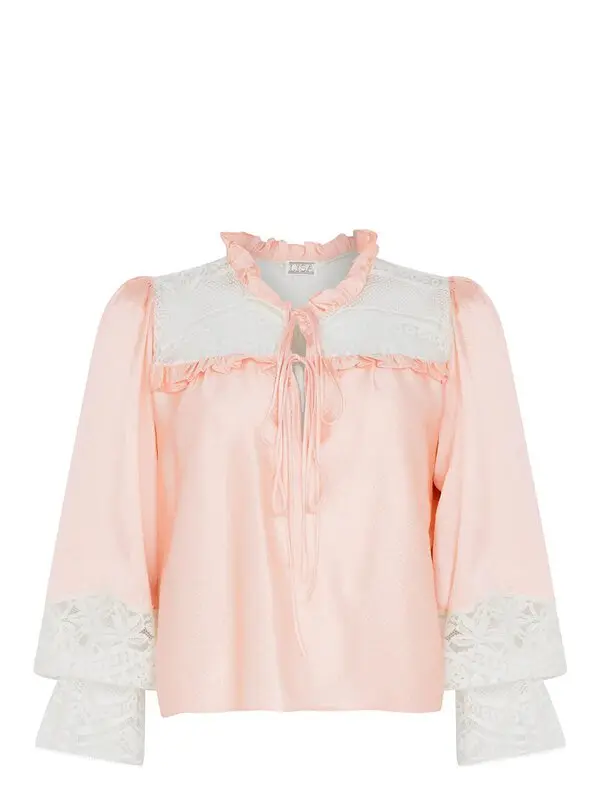 LISA THE LABEL Angel Blouse - Pink