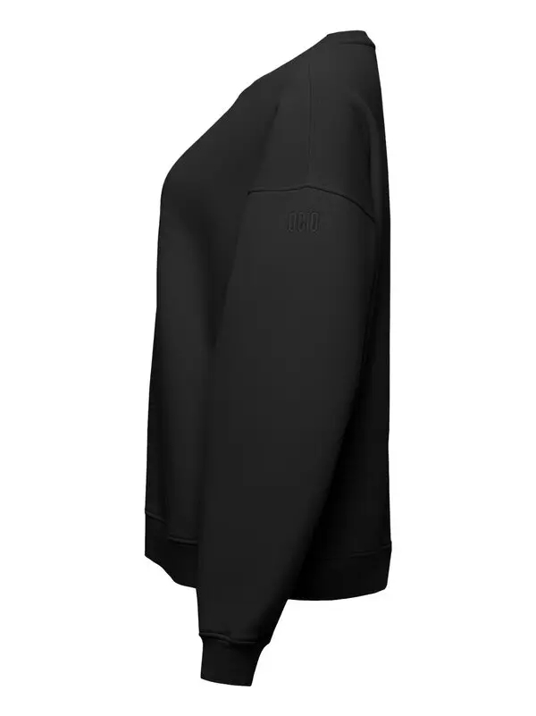 OCIO LEISUREWEAR Oversized Crewneck - Black