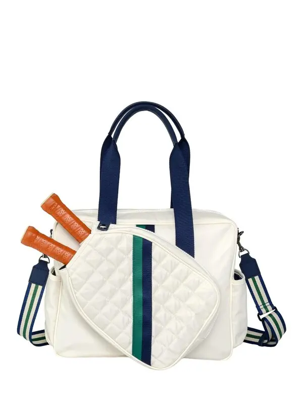 TRELLE Bestie 2.0 Pickleball Tote - White
