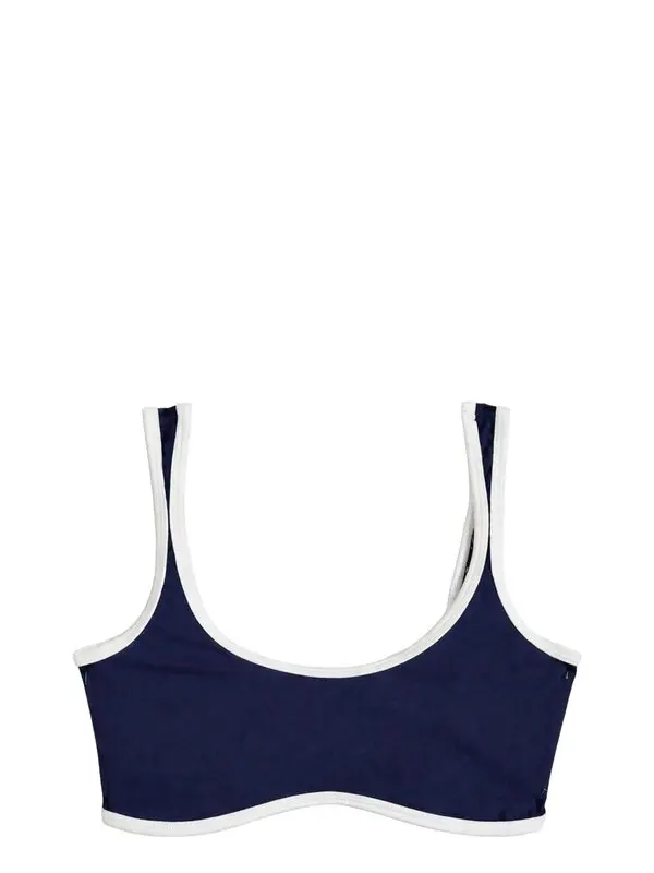 YORSTRULY Wave Bralette Sweet Navy - Blue