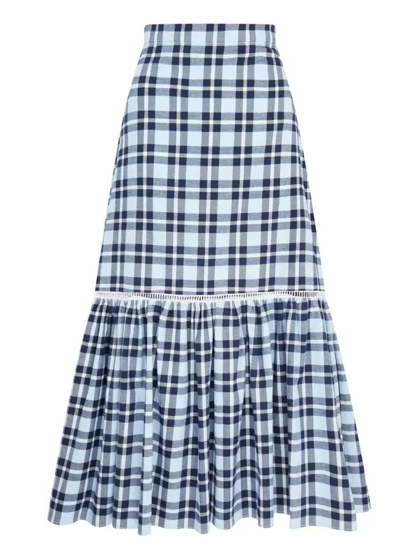 LISA THE LABEL Bow Belle Lilly Skirt Periwinkle - Blue