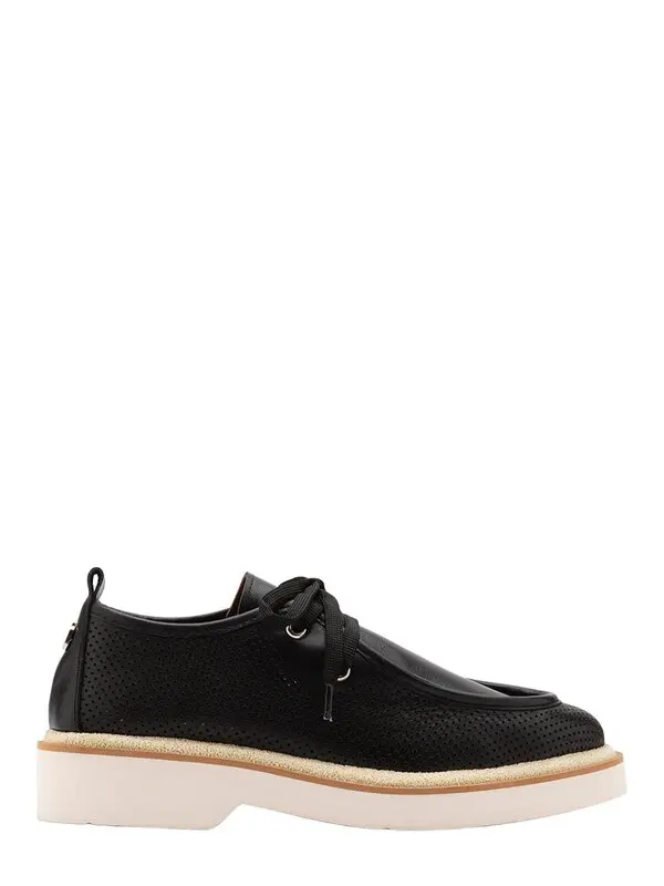 ILVI Afsana Leather Oxford - Black