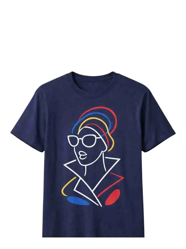 XCLAMATIONS UK Rich Aunt Tee Navy - Blue