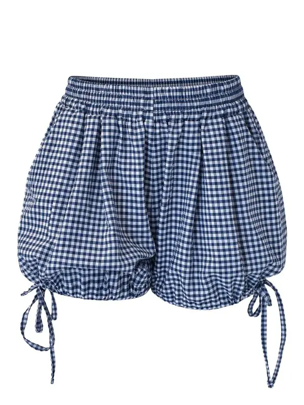 Mind Traveler Short Marina Vichy Marino - Blue
