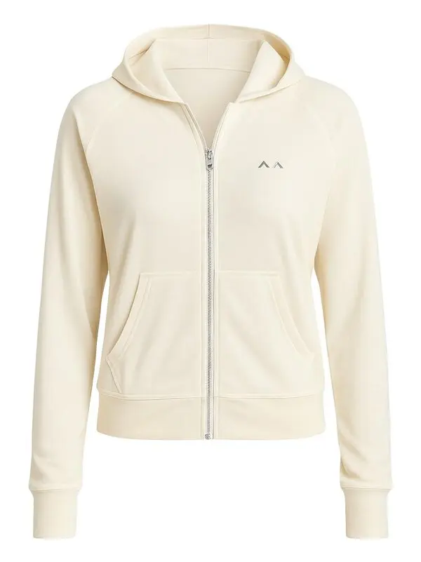 ALTRA VOLTA Neutrals Core Motion Zip Jacket - White