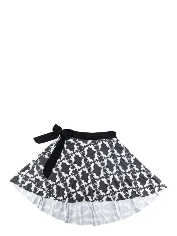 FORZA CAVALLO Mirror Horse Wrap Skirt - Black