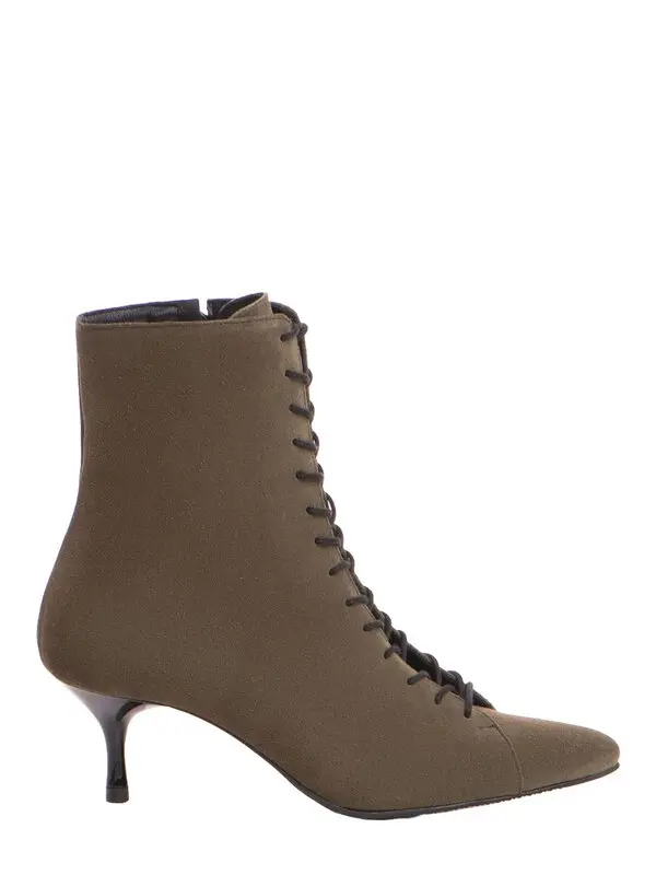 THE 5TH ELEMENT Lucia Mid-shaft Lace-up Boot - Green