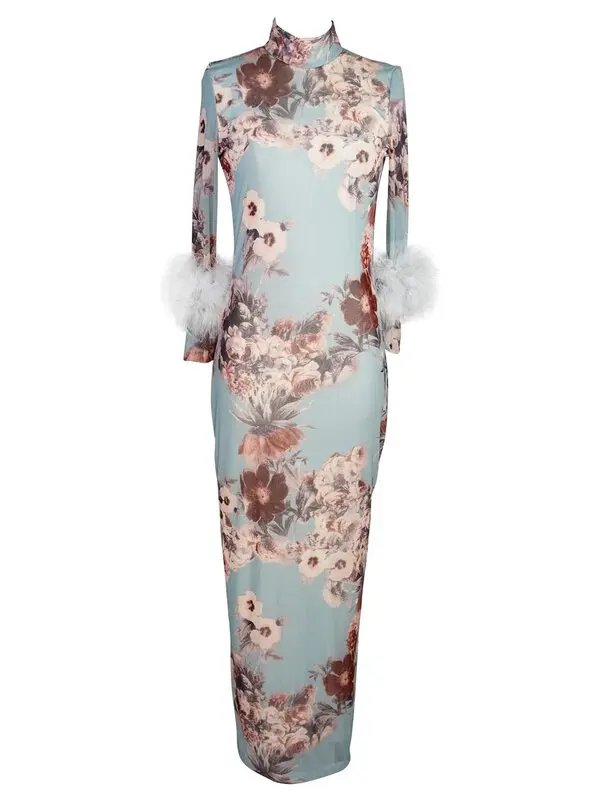 JENNAFER GRACE Catroux Dress In Sky Rose - Blue