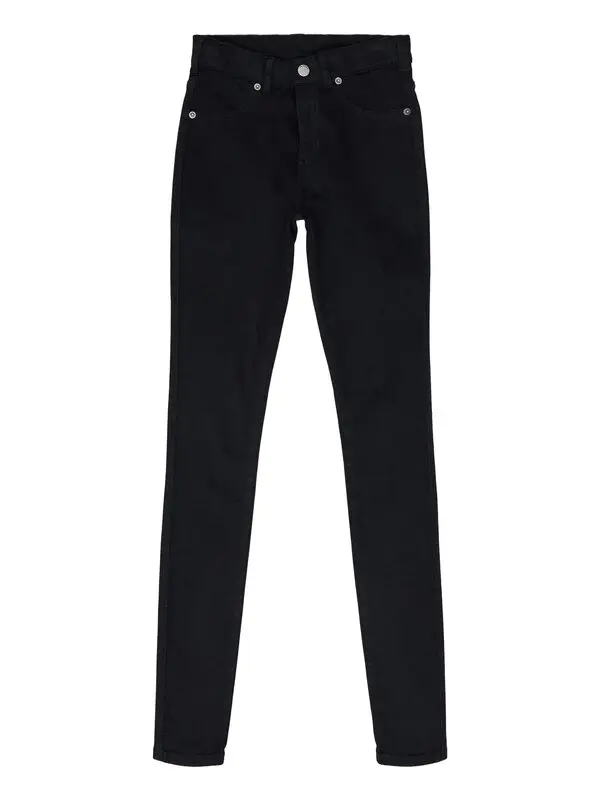 DR. DENIM Plenty Mid Skinny - Black